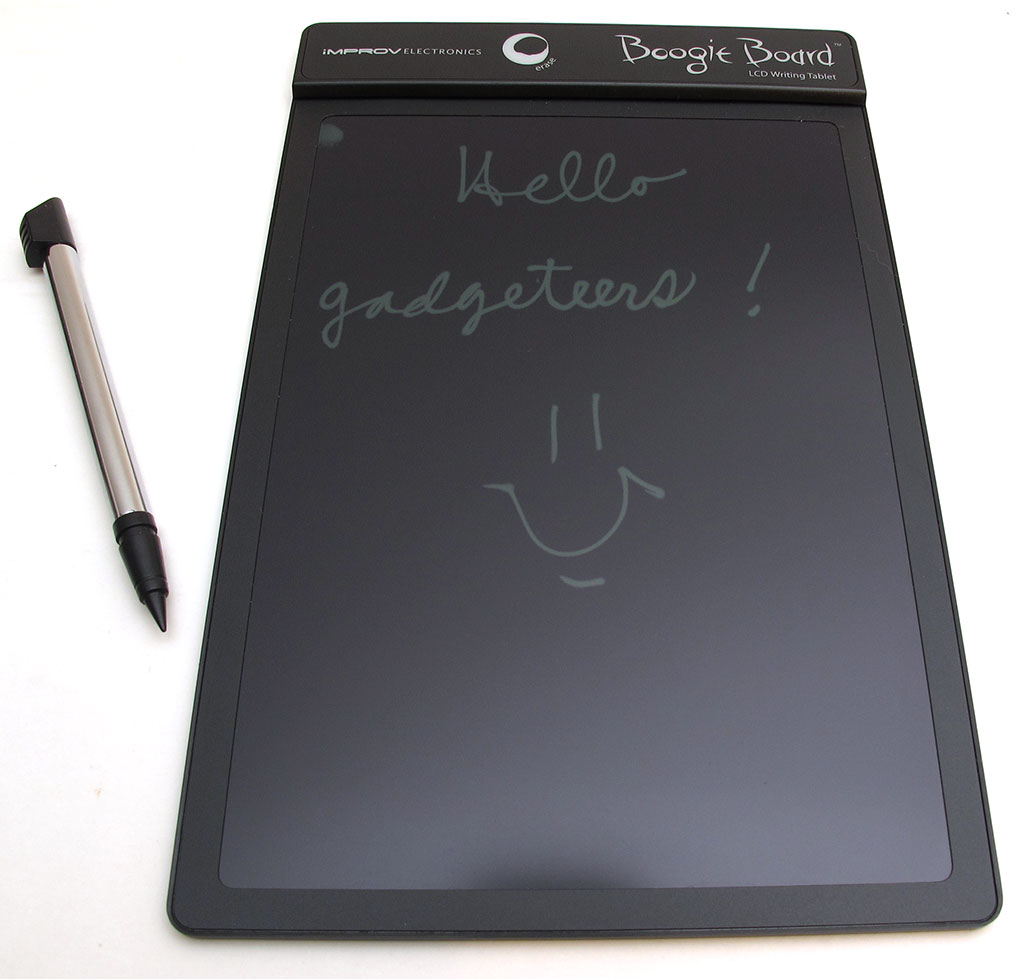 Boogie Board LCD Writing Tablet Review The Gadgeteer Boogie Board LCD Writing Tablet Review The Gadgeteer