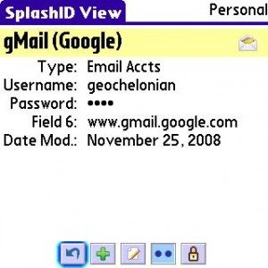 SplashData's SplashWallet - Palm OS Utility Review Part 2 - The Gadgeteer