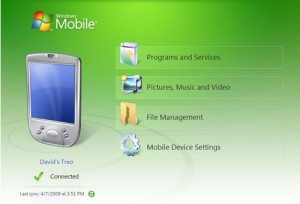 Windows Mobile Device Center - The Gadgeteer