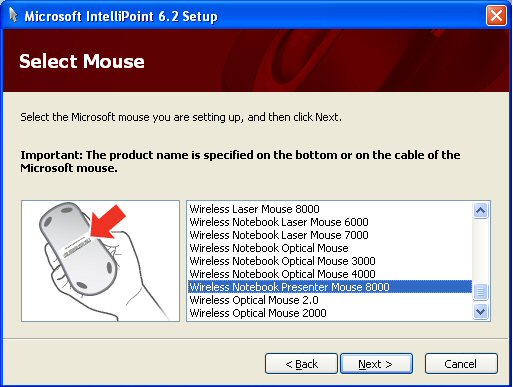 Microsoft Wireless Notebook Presenter Mouse 8000 Review - The Gadgeteer