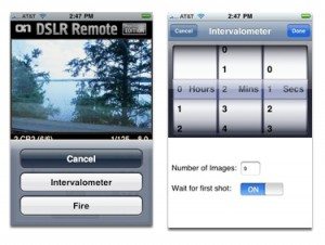 OnOne Software's DSLR Remote iPhone Wireless Shutter Release App Review ...