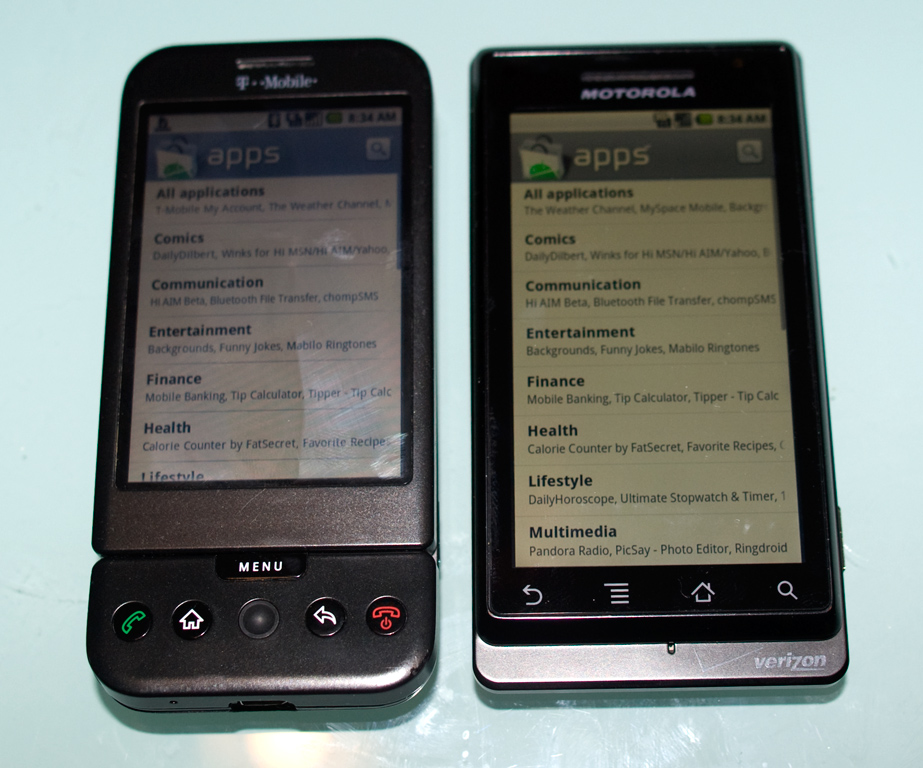 First Look: Verizon's Droid - The Gadgeteer