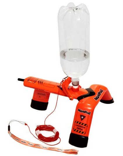 Launch a 2 liter bottle 100 ft - Aquapod Water Bottle Launcher - The ...