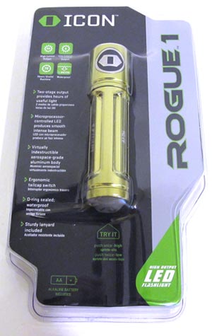 ICON Rogue 1 LED Flashlight Review - The Gadgeteer