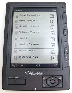 Aluratek Libre eBook Reader Pro Review - The Gadgeteer
