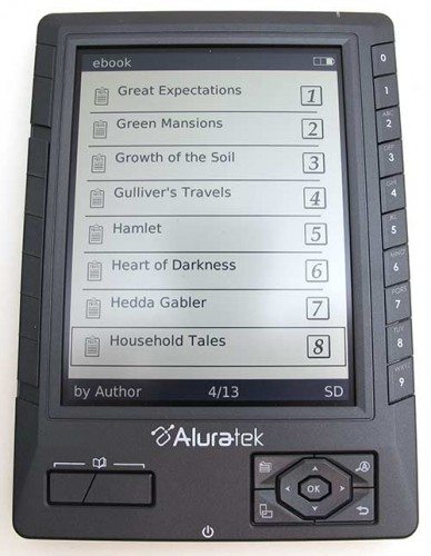 Aluratek Libre eBook Reader Pro Review - The Gadgeteer