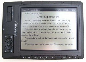 Aluratek Libre eBook Reader Pro Review - The Gadgeteer