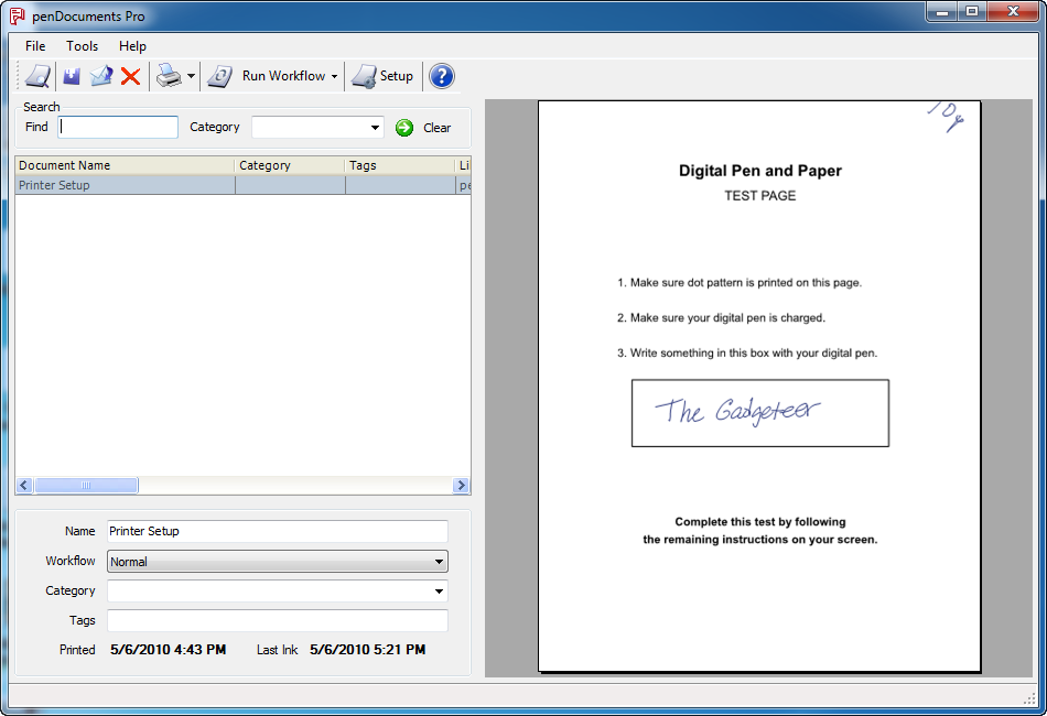 Anoto penDocuments Pro Review - The Gadgeteer