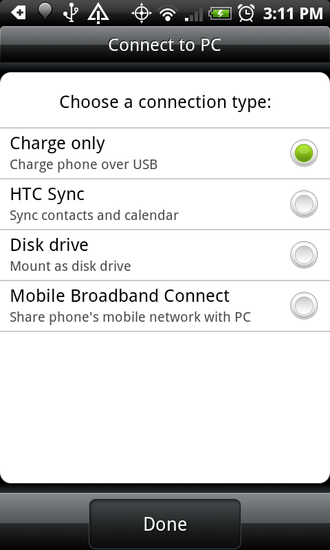 A Week with the HTC Incredible - HTC Sync - The Gadgeteer