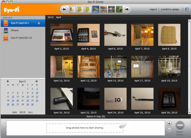 Eye-Fi Connect X2 Wireless SD Card Review - The Gadgeteer