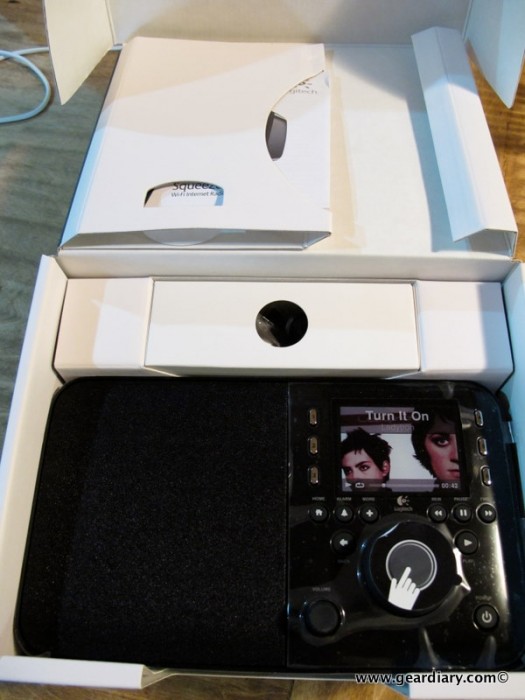 Logitech WiFi Squeezebox Radio Review - The Gadgeteer