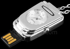 USB Jewel Mobile Watch Flash Drive from Brando - The Gadgeteer