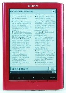 Sony PRS-650 Touch Edition eBook Reader Review - The Gadgeteer