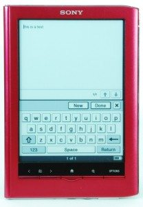 Sony PRS-650 Touch Edition eBook Reader Review - The Gadgeteer