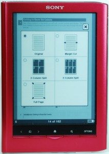 Sony PRS-650 Touch Edition eBook Reader Review - The Gadgeteer