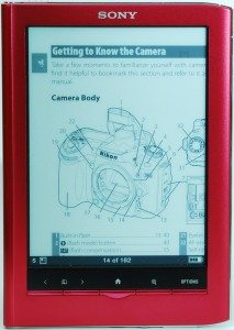 Sony PRS-650 Touch Edition eBook Reader Review - The Gadgeteer