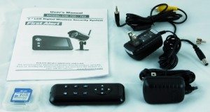First Alert DW-700 Indoor/Outdoor Digital Wireless Camera with 7" LCD ...