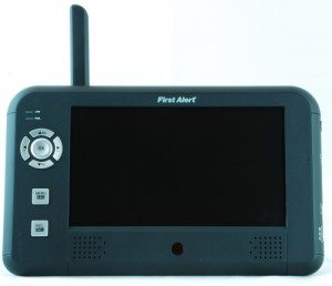 First Alert DW-700 Indoor/Outdoor Digital Wireless Camera with 7" LCD ...