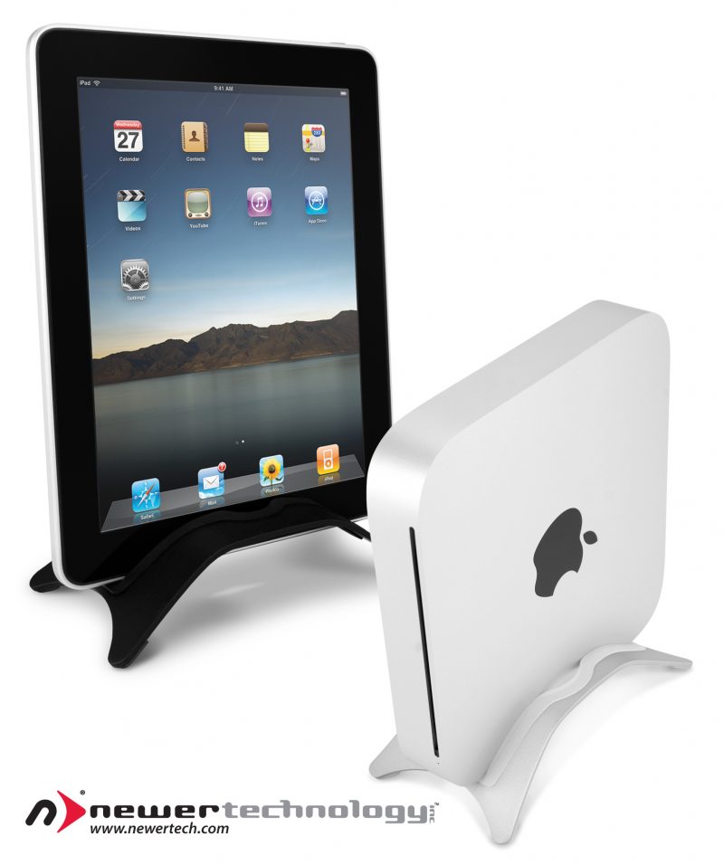 NuStand Alloy Desktop Stand for iPad and Mac Mini - The Gadgeteer