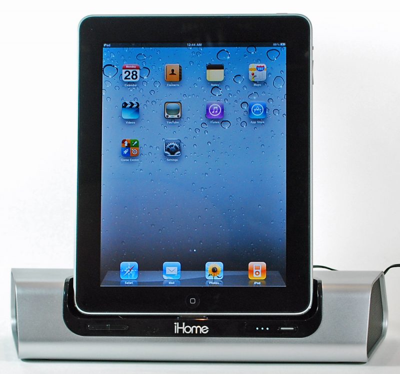 iHome iD9 Portable Rechargeable Stereo Speaker System for iPad/iPhone ...
