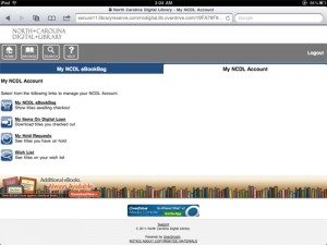 OverDrive Media Console App for iPad Review - The Gadgeteer