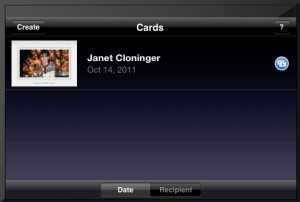 Apple Cards iPhone / iPod App Review - The Gadgeteer