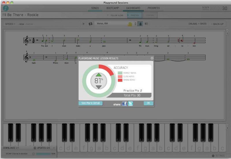 Playground Sessions Piano Lesson Software Review - The Gadgeteer