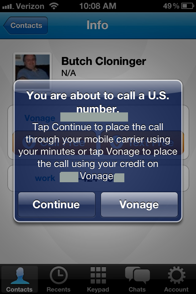 Vonage Mobile VoIP Calling App Review - The Gadgeteer