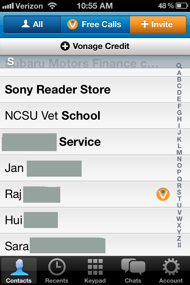 Vonage Mobile VoIP Calling App Review - The Gadgeteer