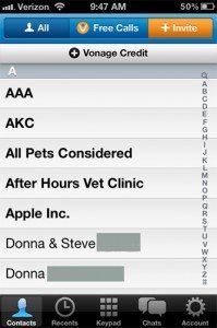 Vonage Mobile VoIP Calling App Review - The Gadgeteer