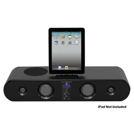 300W Five-Speaker Sound Bar Docking System for iPod, iPhone and iPad ...