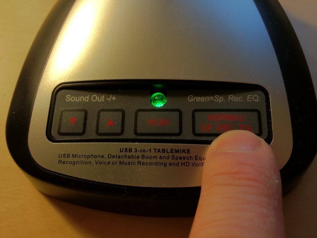 SpeechWare USB TableMike 3-in-1 Desktop Microphone Review - The Gadgeteer