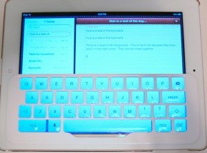 iKeyboard for iPad, iPad 2, and New iPad Review - The Gadgeteer
