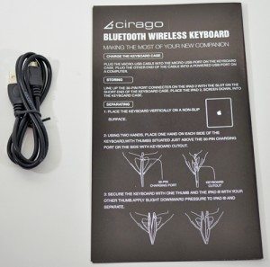 Cirago Aluminum Bluetooth Keyboard Case for New iPad and iPad 2 Review ...