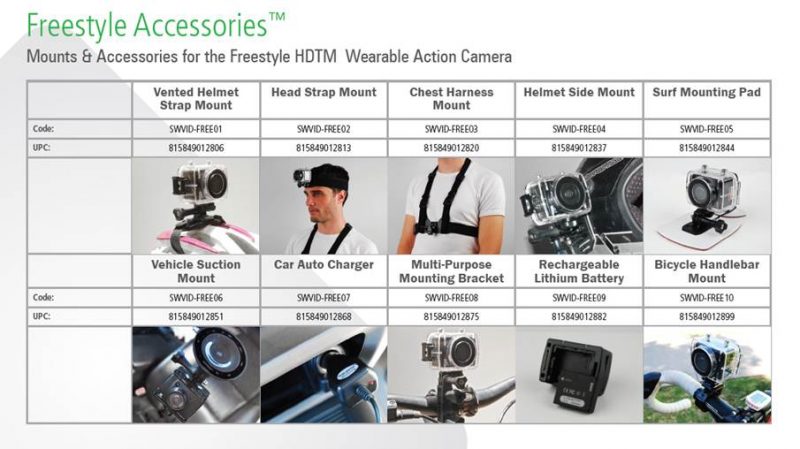 Swann Freestyle HD Camera Accessories - The Gadgeteer