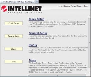 Intellinet Wireless 450N Dual-Band Gigabit Router and Wireless 300N ...