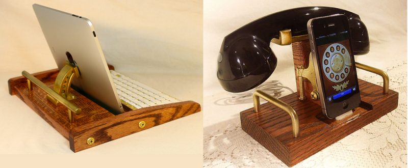 iDockit Retro-Style Docking Stations for iPad and iPhone - The Gadgeteer