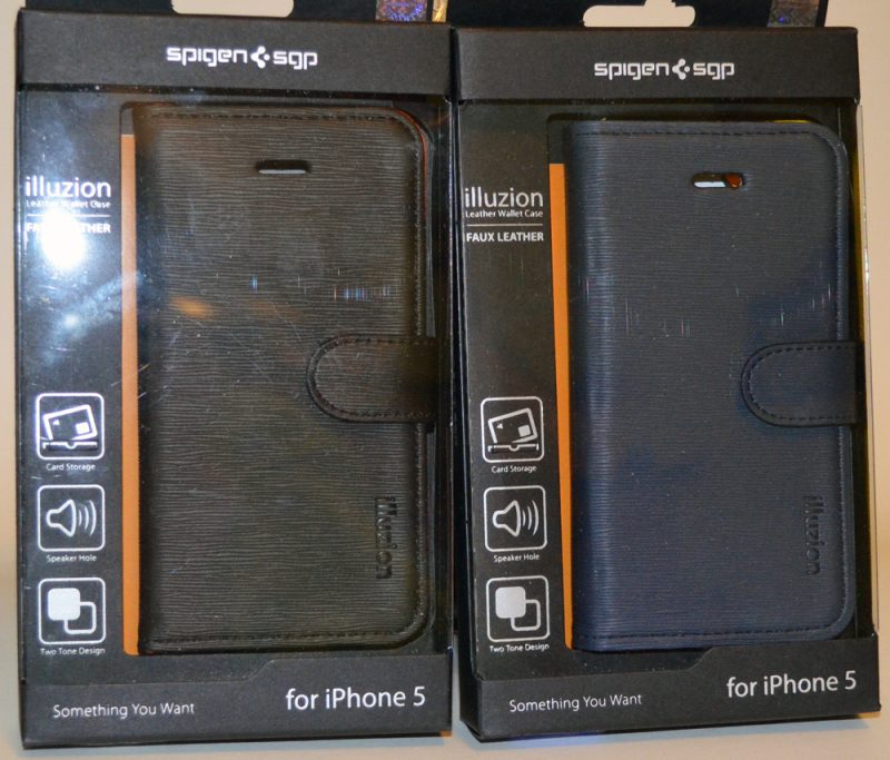 SPIGEN SGP Illuzion iPhone 5 Leather Wallet Case review - The Gadgeteer