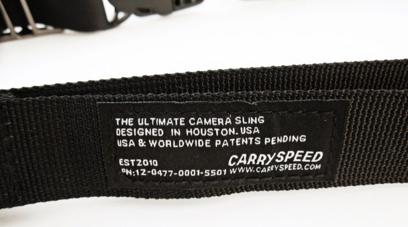Carry Speed DS-SLIM Camera Sling Strap review - The Gadgeteer
