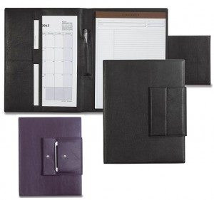 This notepad folio has a place for your smart phone - The Gadgeteer