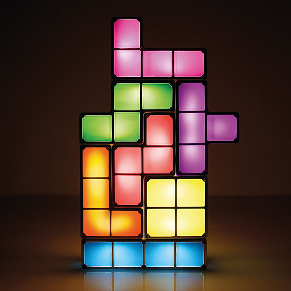 Customize your light with the Tetris Stackable LED Desk Lamp - The ...