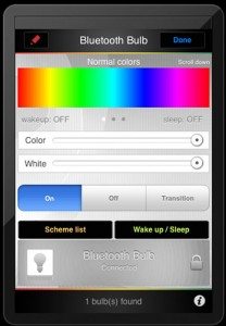 BlueBulb Bluetooth Bulb review - The Gadgeteer