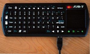 FAVI Bluetooth PC / Tablet Keyboard and Presenter with Laser Pointer ...