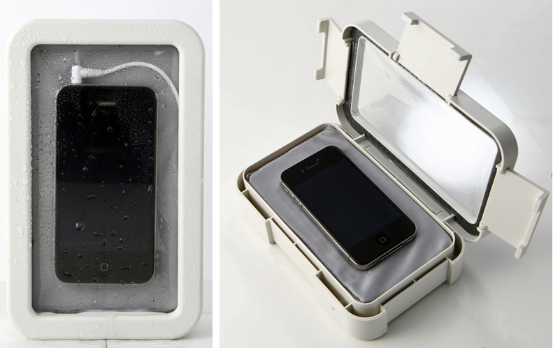 Universal smartphone splash-proof speaker case - The Gadgeteer