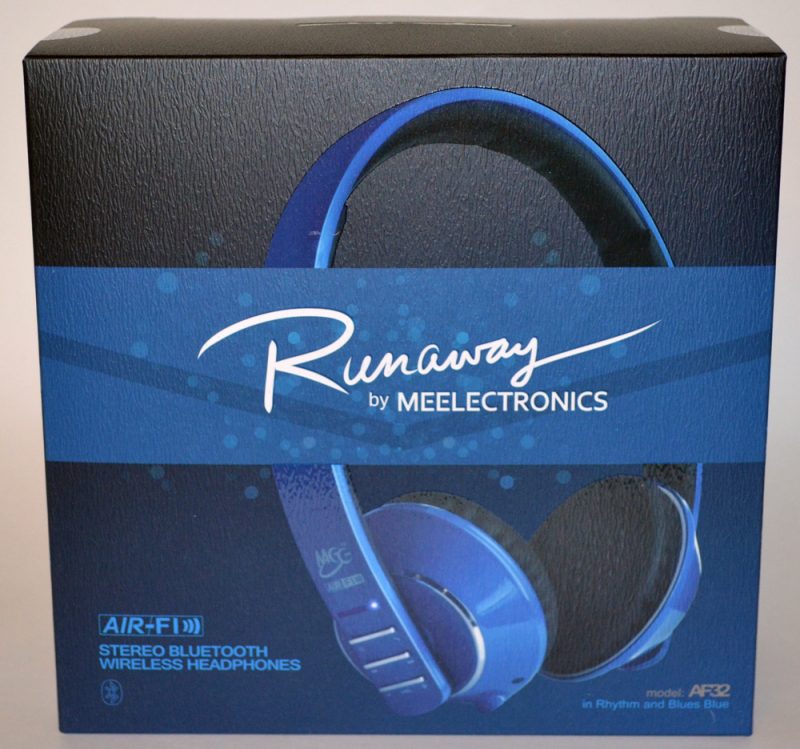MEElectronics Air-Fi Runaway Stereo Bluetooth Wireless Headphones with ...