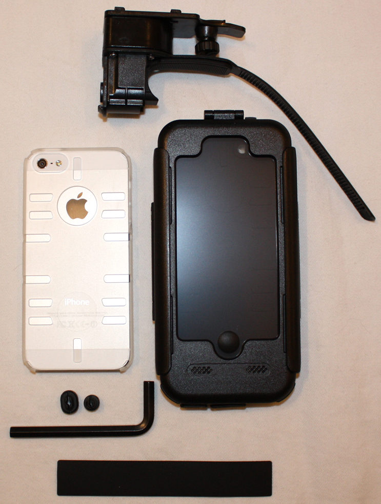 Bike2Power BikeConsole iPhone 5 waterproof heavy-duty bicycle mount ...