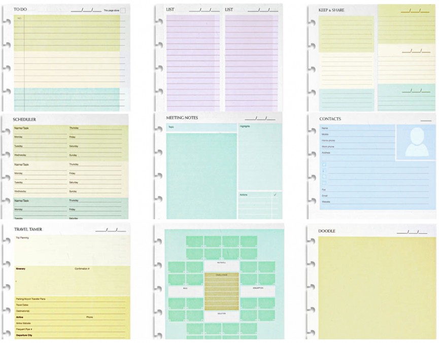 Levenger introduces new smartPlanner "paper apps" to tame your schedule ...
