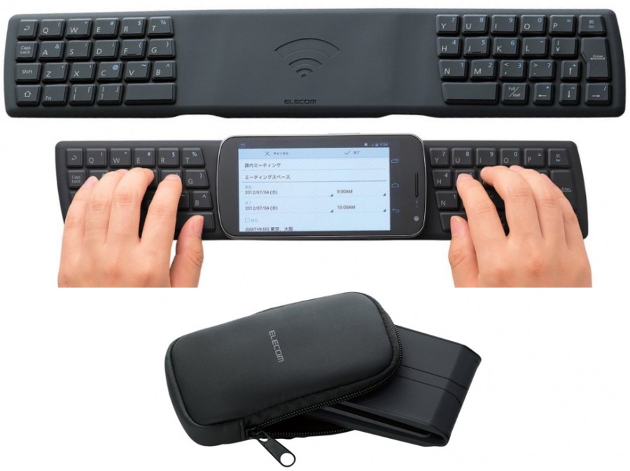 NFC portable keyboard for Android phones - The Gadgeteer