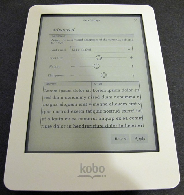 Kobo Mini and Glo eReaders review - The Gadgeteer