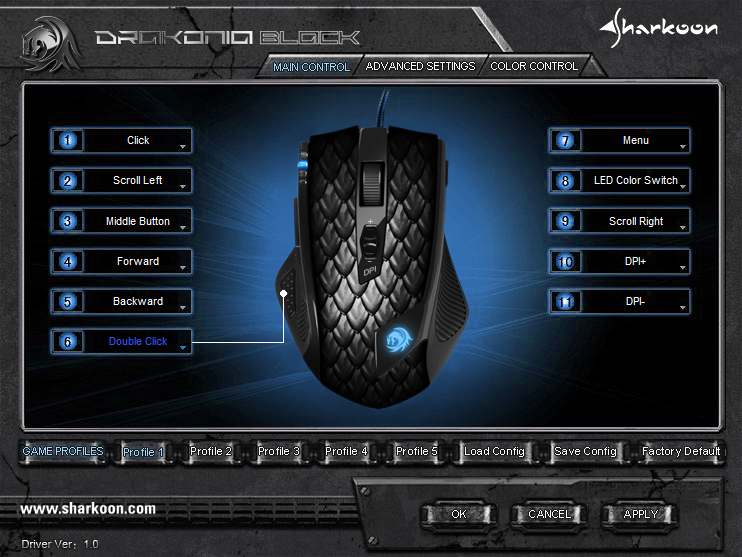 Sharkoon Drakonia Black gaming mouse review - The Gadgeteer